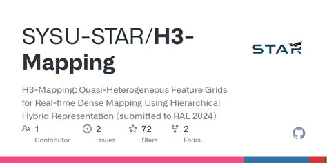 Github Sysu Starh3 Mapping H3 Mapping Quasi Heterogeneous Feature