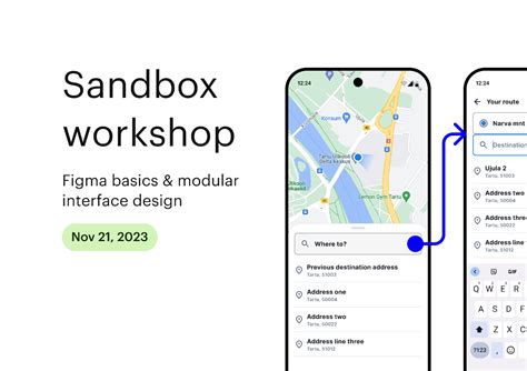 Sandbox Workshop — User Interface Design 2023 Figma