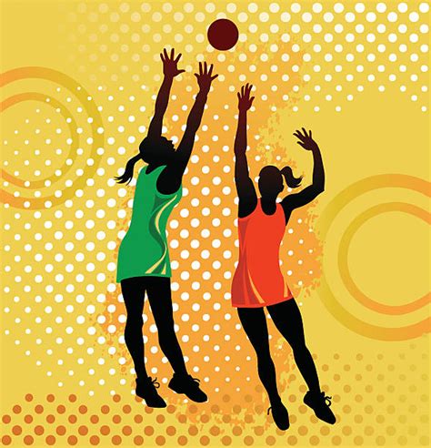 Netball Clip Art Vector Images And Illustrations Istock