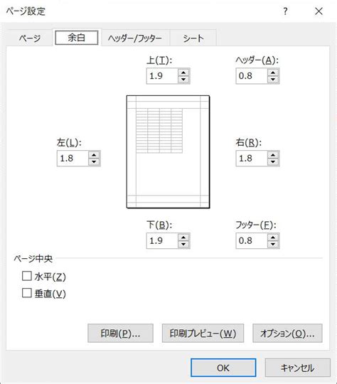 ページ設定（pagesetuppagebreak）｜vba入門