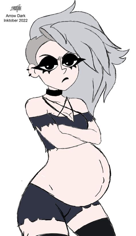 Rule 34 2022 Angry Angry Face Arms Crossed Arrowdark Black Choker