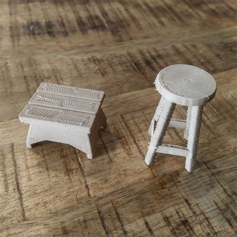 Stool Miniatures By Halfwittomfoolery Download Free Stl Model