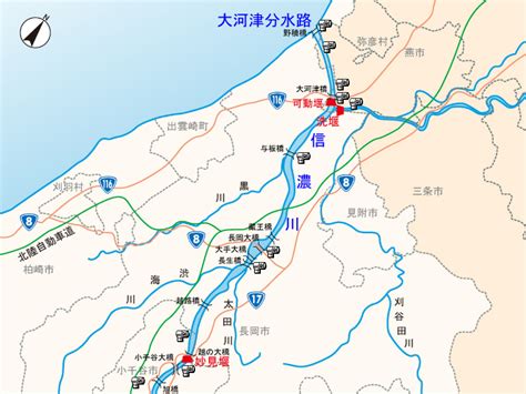信濃川流れてる場所 信濃川の流域が分かる地図 【信濃川の成り立ち】信濃川下流河川事務所 Fabxl
