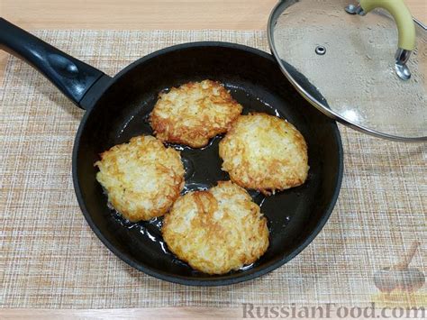 Рецепт: Драники с рисом на RussianFood.com