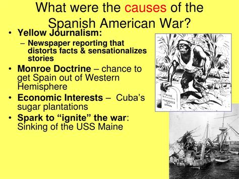 3 Causes Of The Spanish American War The Tube