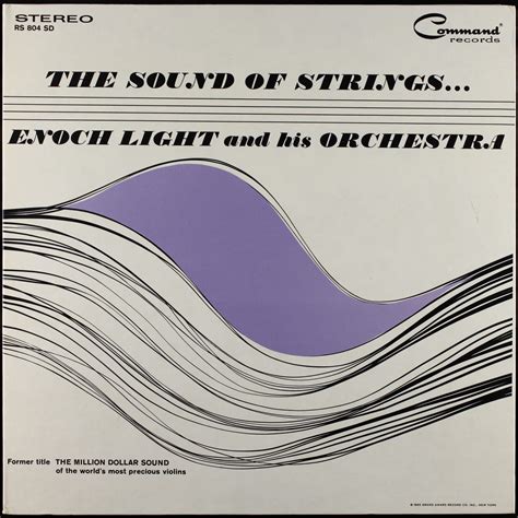Enoch Light And His Orchestra The Sound Of Strings 1962 Album
