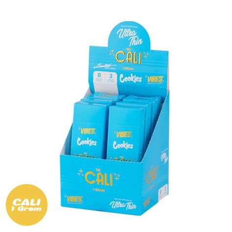 โรลพันสำเร็จ Vibes X Cookies Ultra Thin Blue Cali 3s Rollingpaperthailand ขายส่งกระดาษมวน