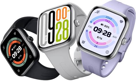 Xiaomi Redmi Watch Square Amoled Display Aluminum Alloy Frame Heart Rate Sensor