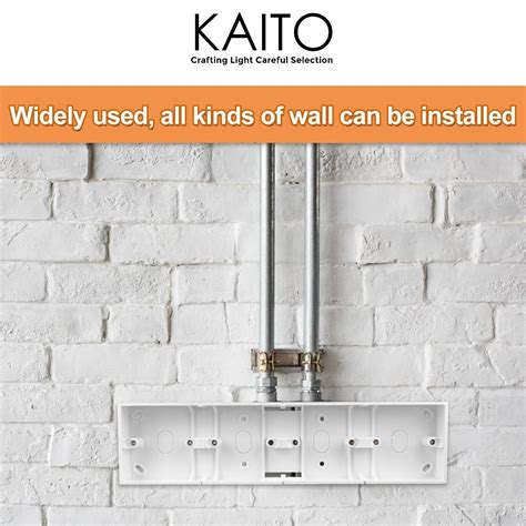 Pvc Conceal Soket Switch Kotak Suis Power Socket Cover Box Casing Plug