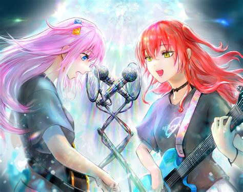Bocchi And Kita Bocchi The Rock Ranimemusicians
