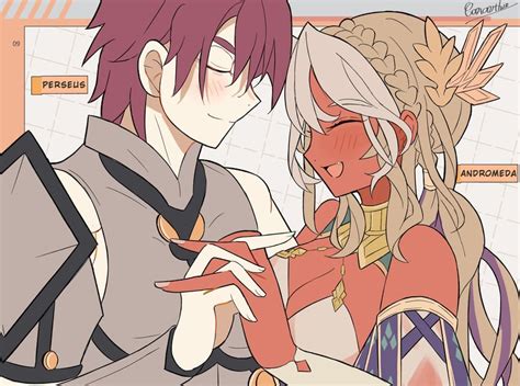 Andromeda And Perseus Fate And 1 More Drawn By Caravthir Danbooru