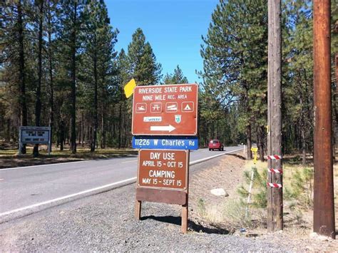 Riverside State Park Nine Mile Recreation Area Campground Nine Mile