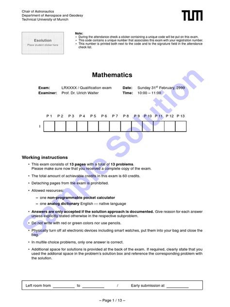 Lrg Ev Hm Lrt Solution En Pdf Ordinary Differential Equation