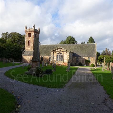 Dirleton Kirk East Lothian See Around Britain