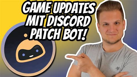 erhalte game updates mit dem discord patch bot discord tutorial youtube