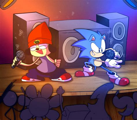 Parappa And Sonic 2021 By Fanamationda On Deviantart