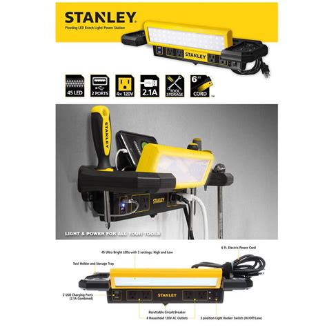 Workbench Led Shop Light Workbench Overhead Lights Industrial Led