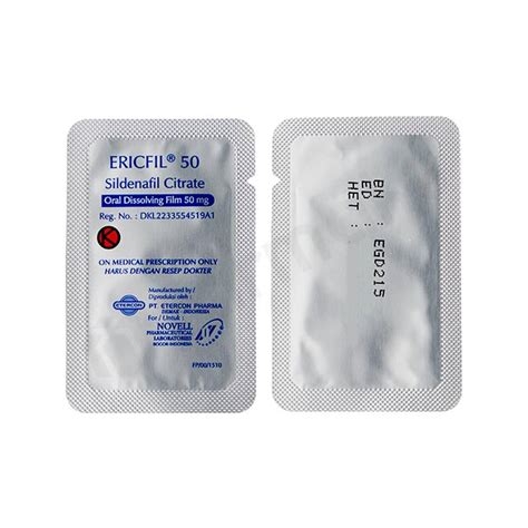 Ericfil 50 Mg Oral Dissolving Film Farmaku