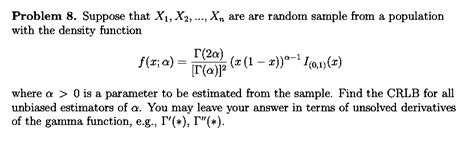 Solved Problem 8 Suppose That X1 X2 … Xn Are Are Random