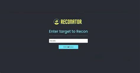 Reconator Automated Recon For Pentesting And Bug Bounty Cyber Press