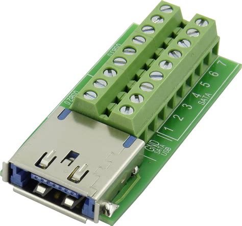 ESATAp Mounted Socket Socket Vertical Vertical Multi Port USB 3 0 ESATAp Socket 1307031