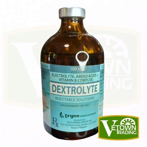 Dextrolyte 100ml Electrolytes Amino Acids Vitamin B Complex
