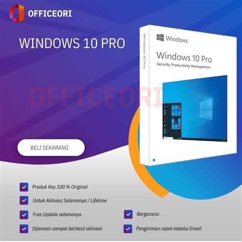 Windows 10 Pro Ori Hot Promo