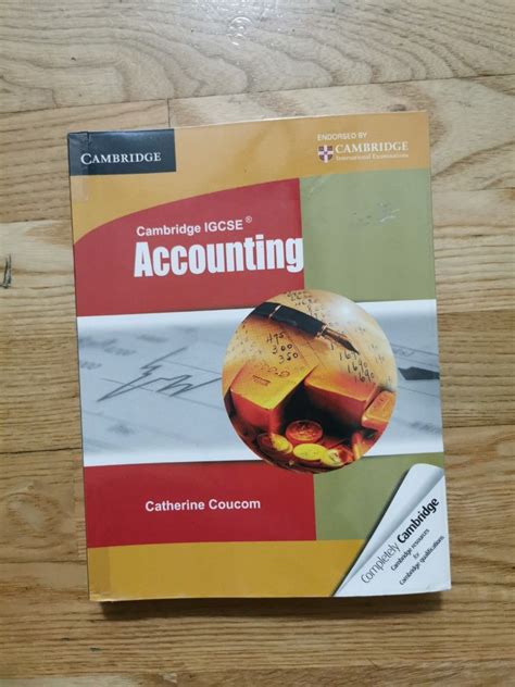 Cambridge Igcse Accounting Textbook Hobbies And Toys Books And Magazines Textbooks On Carousell
