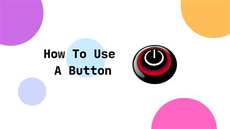 How To Use A Push Button Electronics Tutorial YouTube