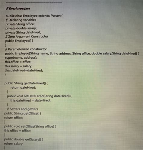 Solved 1 Inheritance Abstract Classes And Polymorphism