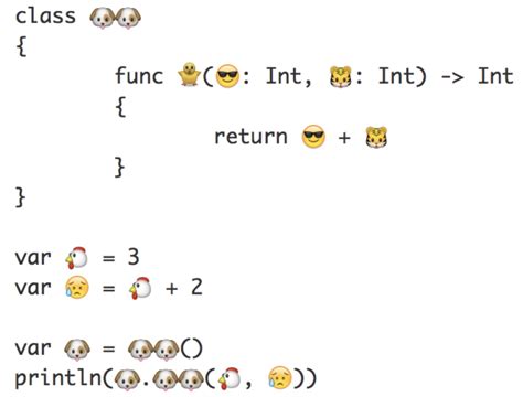 TIL Swift Allows Emojis As Variables R ProgrammerHumor