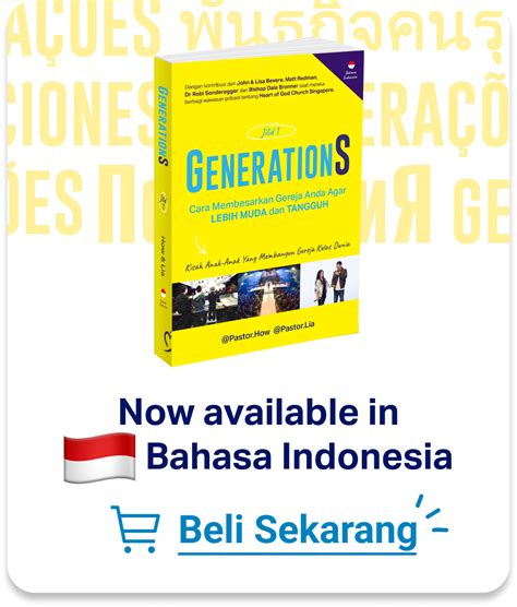 Order A Copy Of Generations Book Pastor How And Pastor Lia