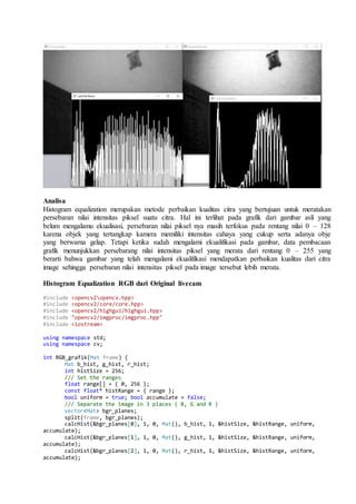 Histogram Dan Segmentasi DOCX