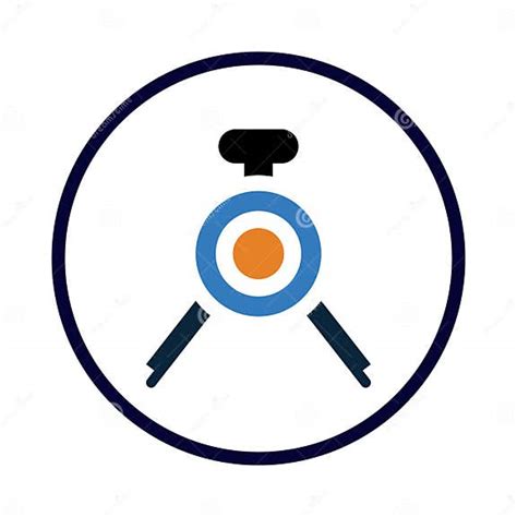 Compass Measure Precision Compass Drawing Compass Tool Icon Stock