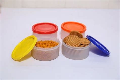 Plastic Dabbi At ₹ 68 Piece Plastic Round Container In New Delhi Id 19031538855