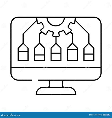 Organization Line Icons Collection Empathy Professionalism Responsiveness Trusrthiness