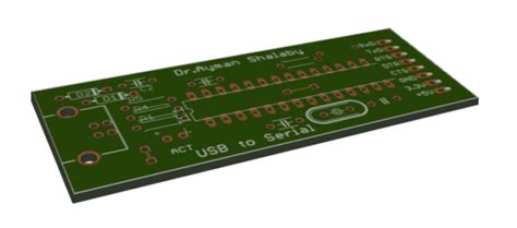 Usb To Serial Converter Using Avr Microcontroller Electronics Lab