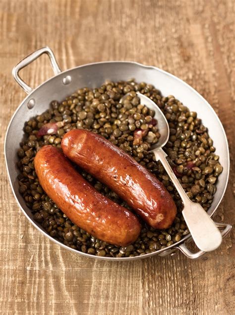 Recette Saucisses Aux Lentilles Marie Claire