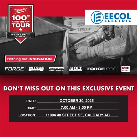 Eecol Electric Milwaukee Tool Show Day Is Coming To Facebook