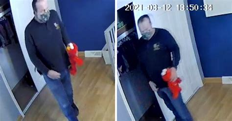 Home Inspector Caught On Camera Performing Sex Act On Elmo Doll