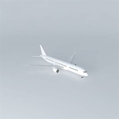 Template Boeing 787 9 3d Model Cgtrader