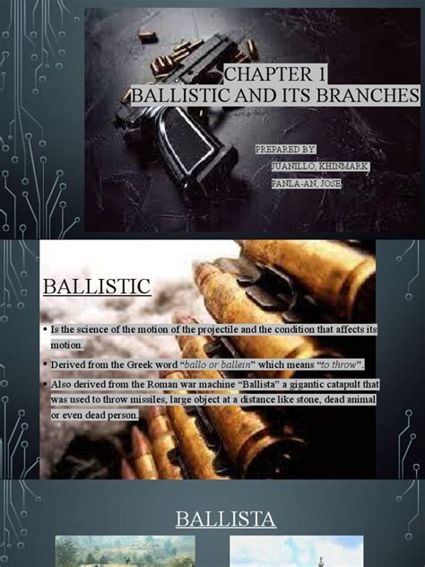 Ballistic Report Pdf