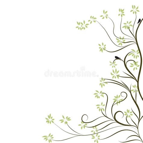 Tree Backdrop Spring Stock Illustrations 63587 Tree Backdrop Spring