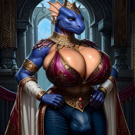 [freebie] Sexy Anthro Futa Furry Royalty By Ladylalitafantasyart On