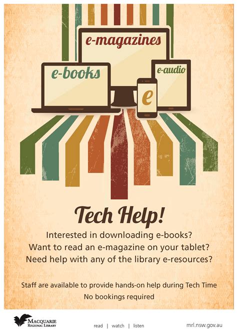 Tech Help Macquarie Regional Library