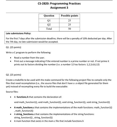 Solved CS 2820 Programming Practicesusing Chegg Com