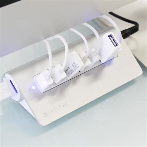 Satechi Port Premium Aluminum Usb Hub Gadgetsin