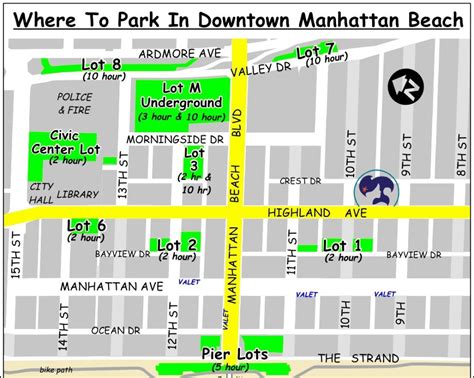Parking Map Neptunian Womans Club