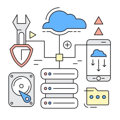 Server And Cloud Computing Concept Elements Eps Vector Uidownload