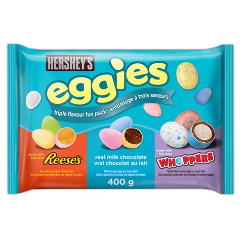 Hersheys Eggies Triple Flavour Fun Pack 400 G Delivery Or Pickup